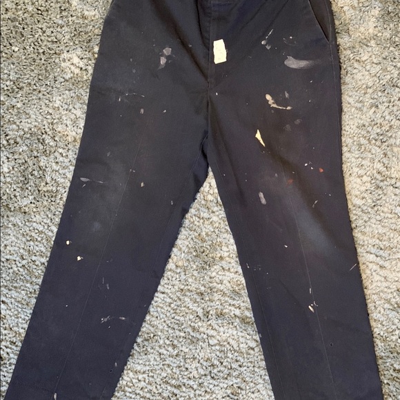 Red Cap | Pants | Vintage Red Cap Paint Stained Workstyle Pants | Poshmark